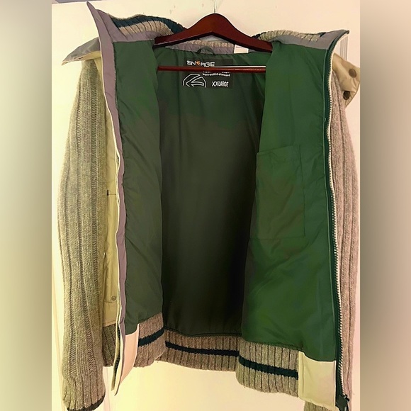 Energie | Jackets & Coats | Energie Puffer Ski Hooded Jacket Unisex ...